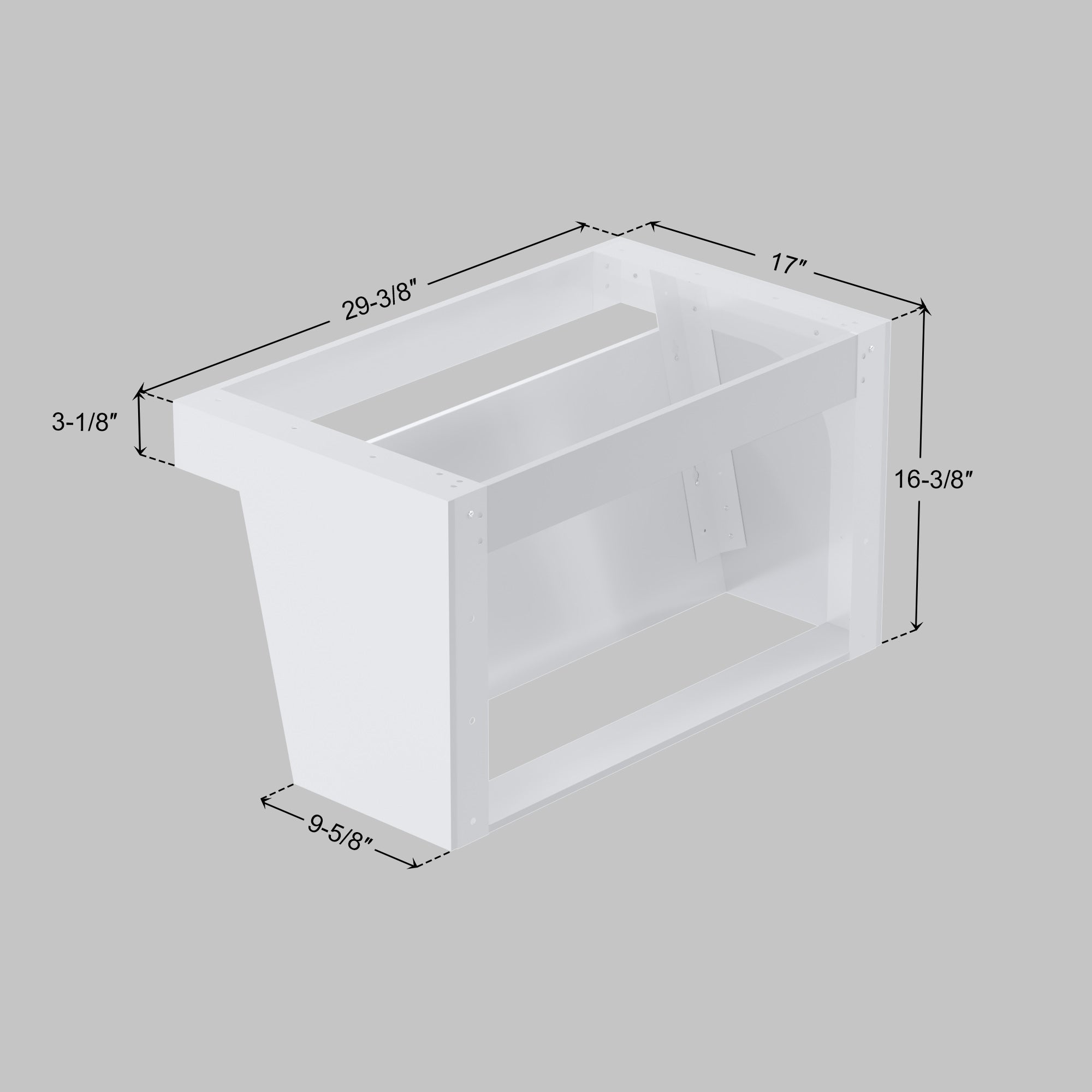 ADA Wall-Mounted Vanity Kit – Style 4 – Dowell