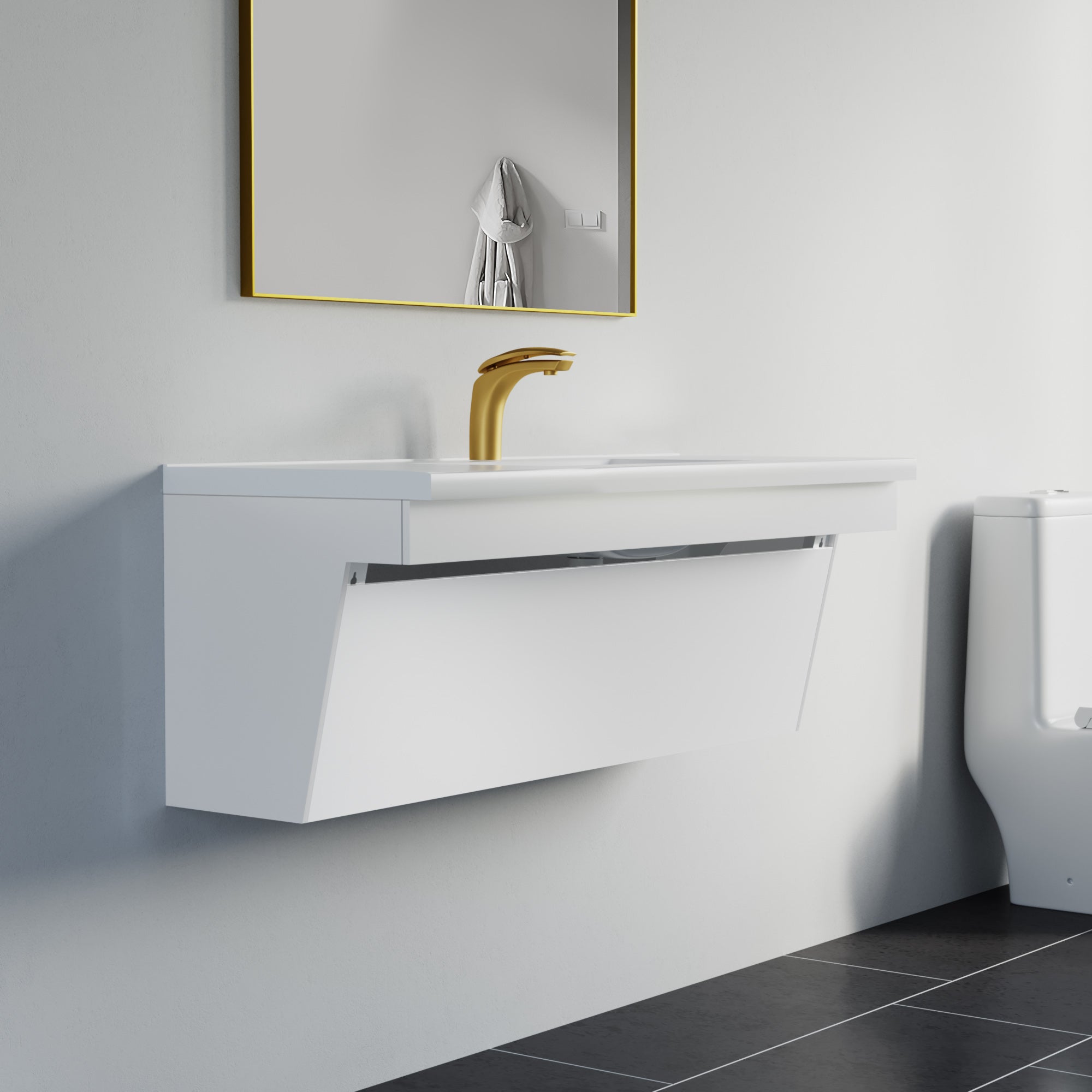 ADA Wall-Mounted Vanity Kit – Style 4 – Dowell