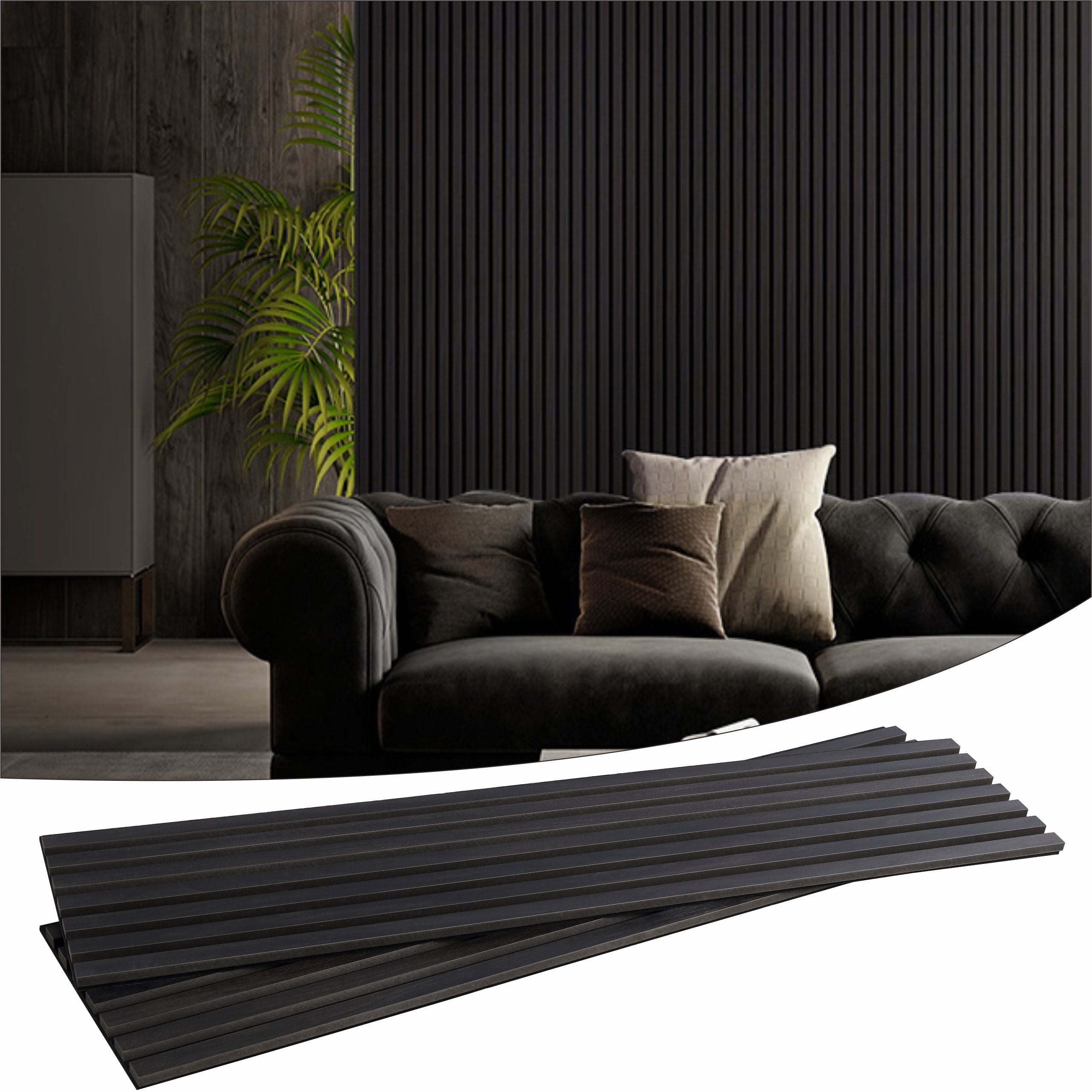 Dowell 3D Slat Wall Panels,Fluted Panels for Wall,Wall Decor Panels No