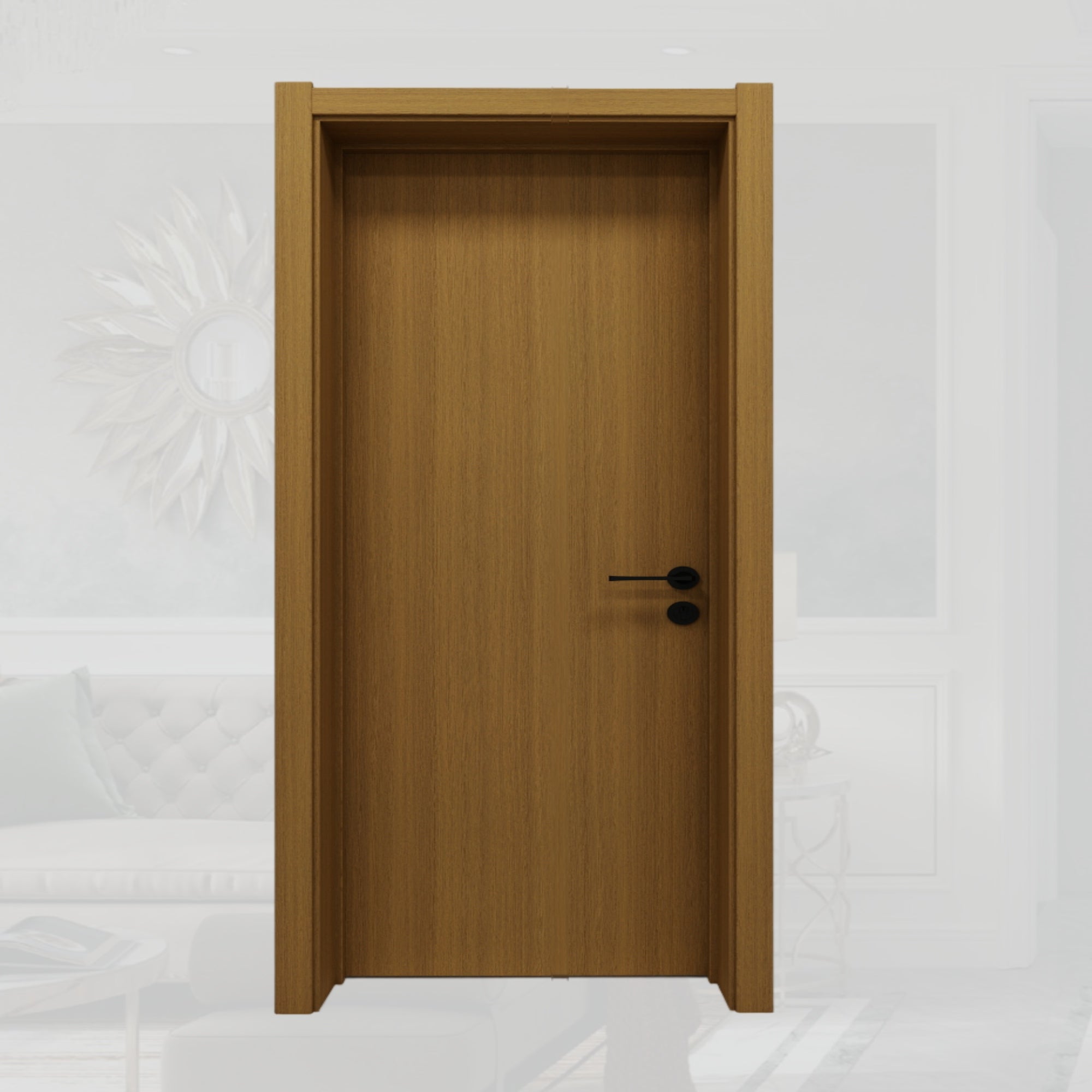 Dowell Flush Door Slab, Door Frame Kit