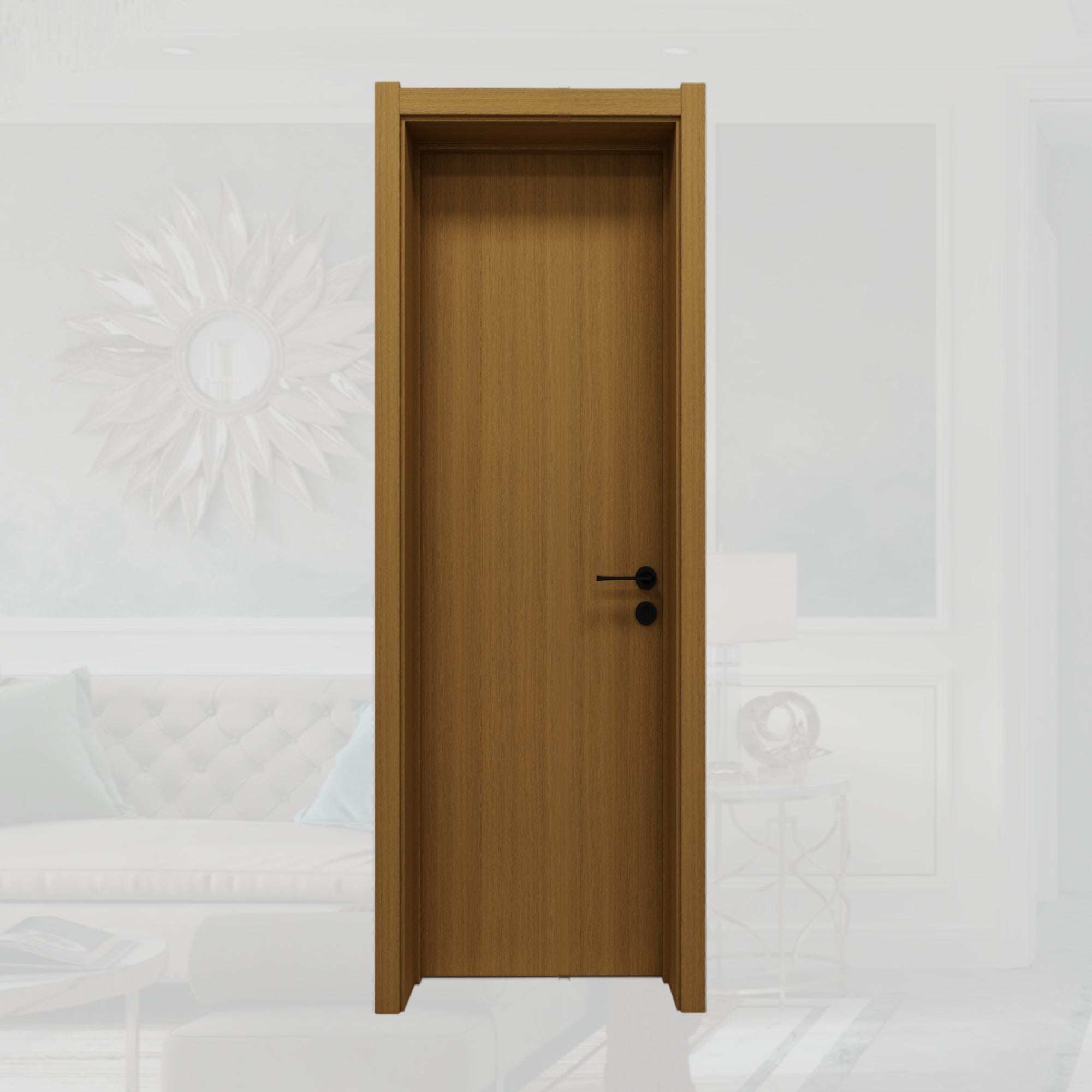 Dowell Flush Door Slab, Door Frame Kit