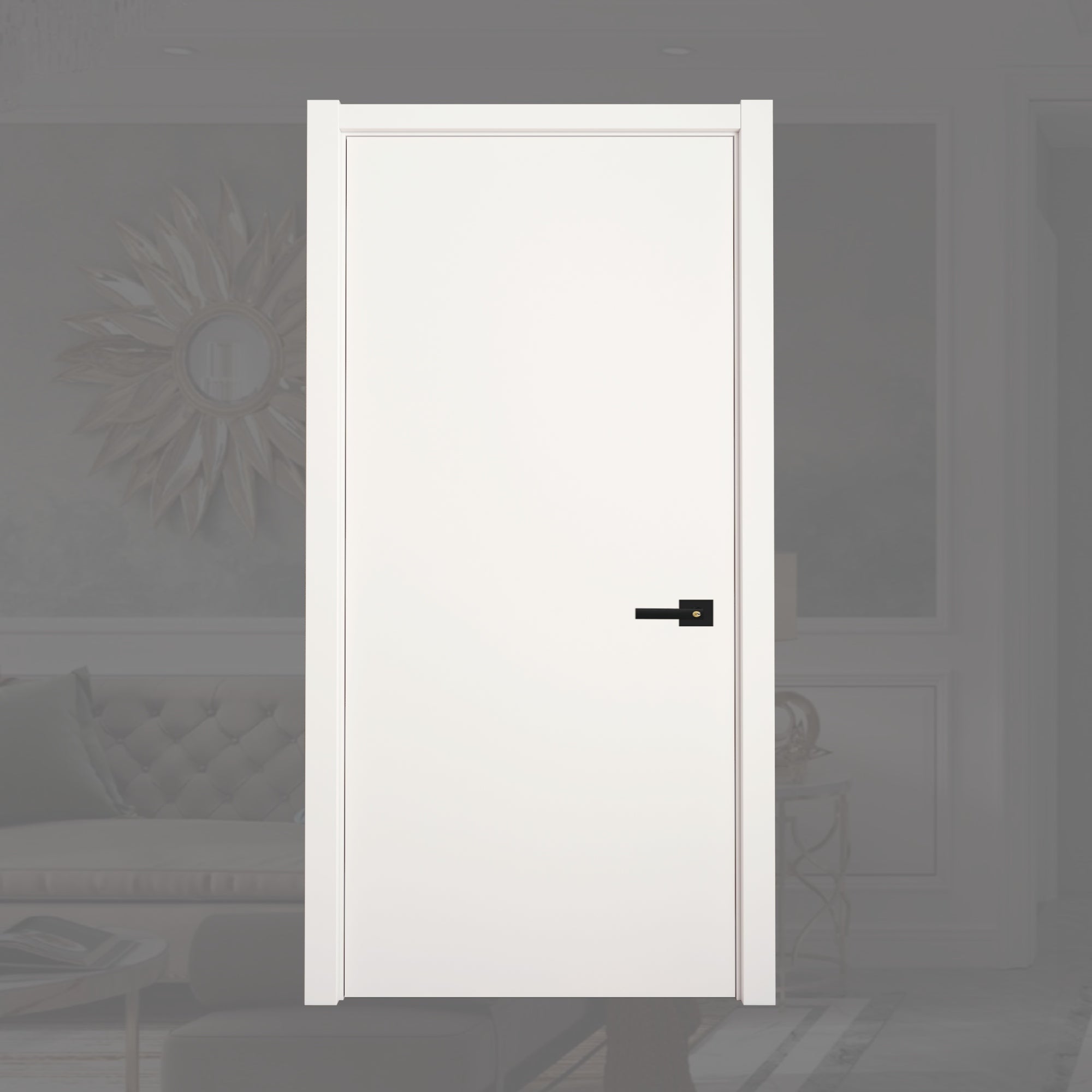 Dowell Flush Door Slab, Door Frame Kit